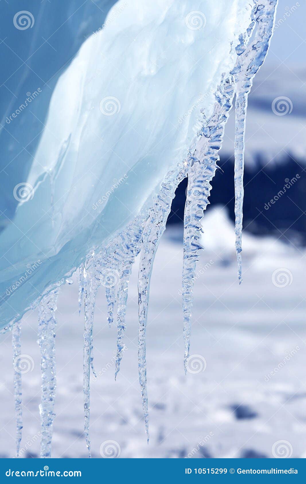 Icicles stock image. Image of arctic, freeze, polar, cold - 10515299