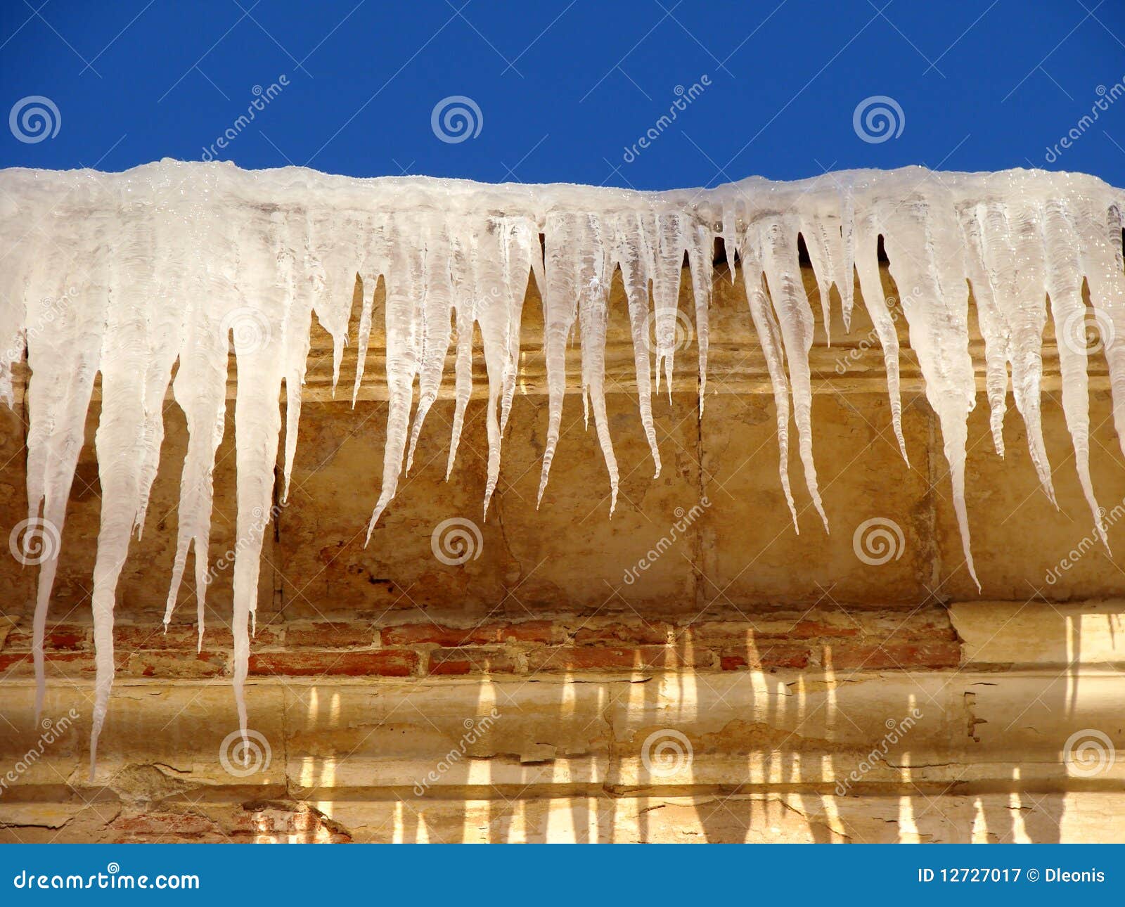 Icicles stock image. Image of icicle, outdoors, climate - 12727017
