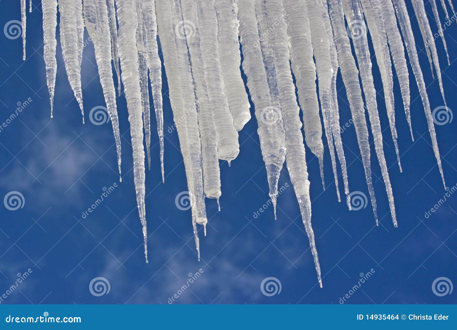 Icicles stock photo. Image of clouds, rigidity, coldly - 14935464