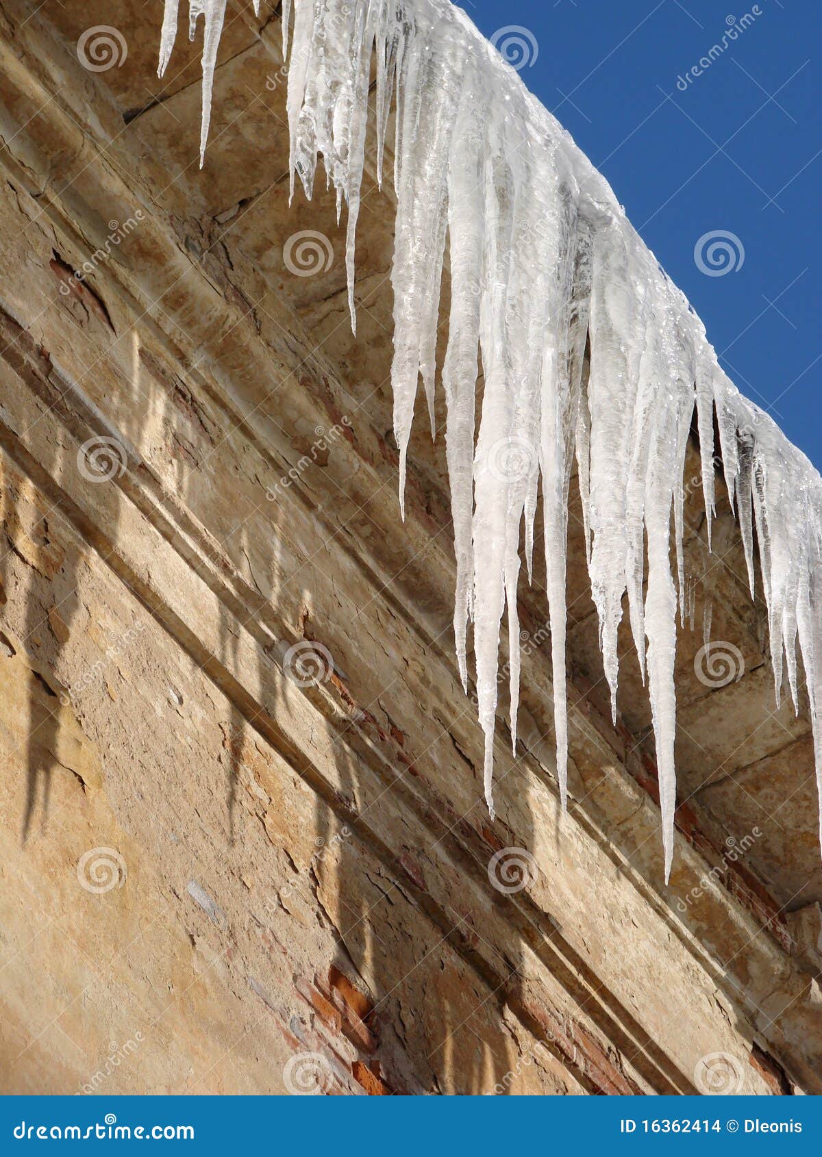 Icicles stock photo. Image of february, cold, season - 16362414