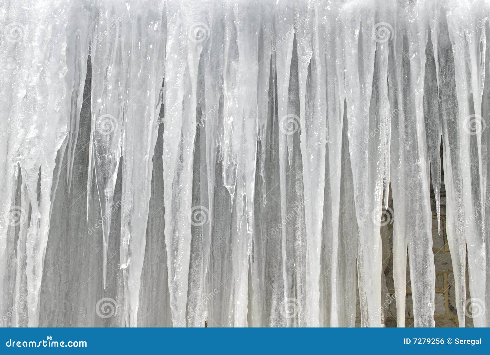 Icicles stock photo. Image of background, cold, icicle - 7279256