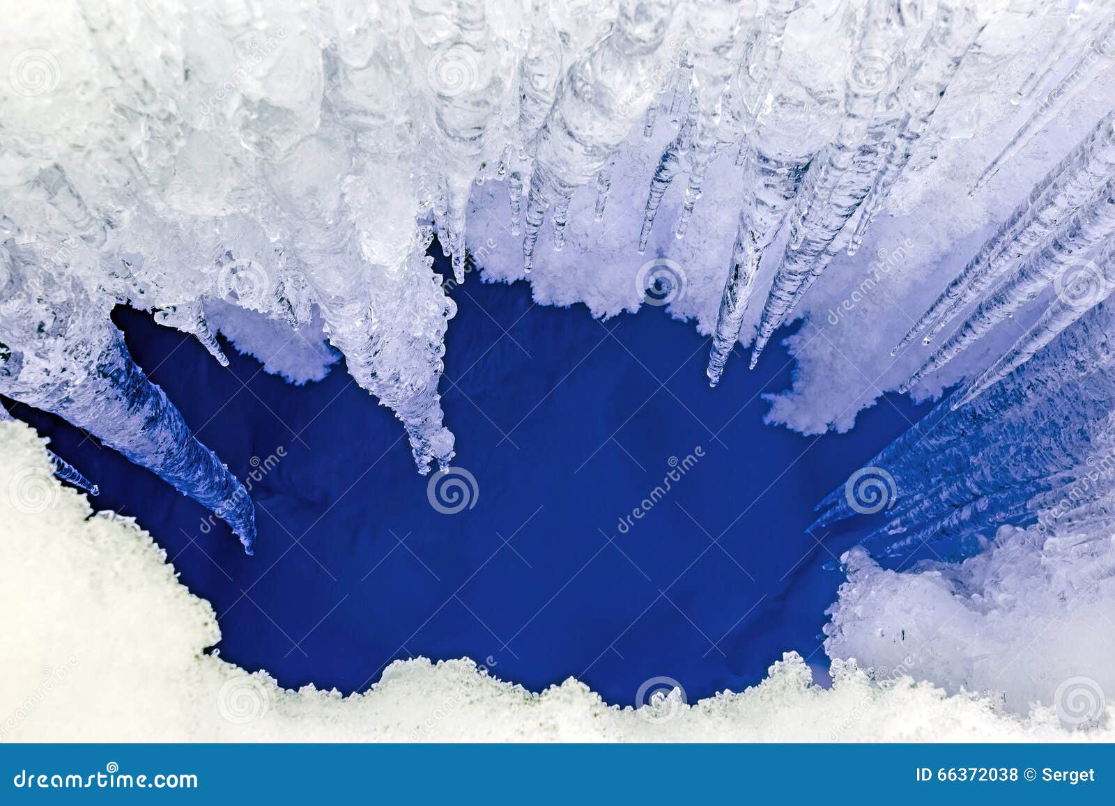 Deep Crack In A Damaged Old Stone Wall Cause Due To Subsidence Of ...