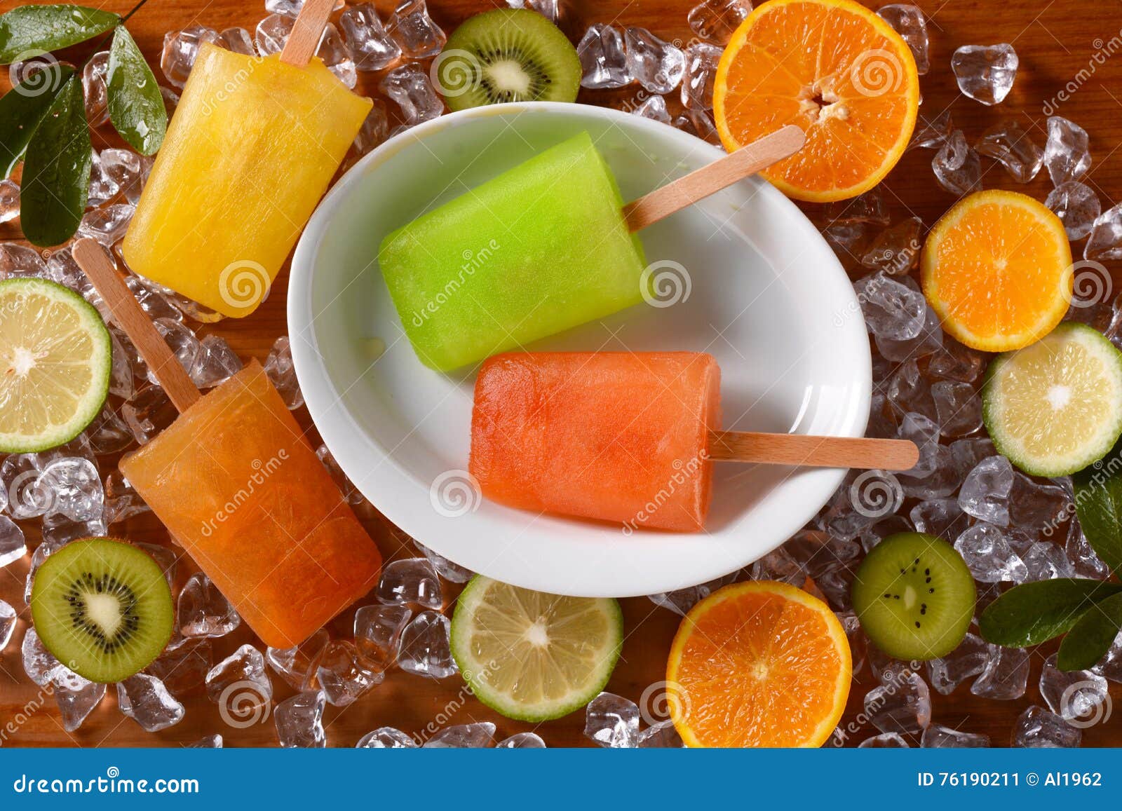 Icicles Fruit with Ingredients Stock Image - Image of closeup, homemade ...