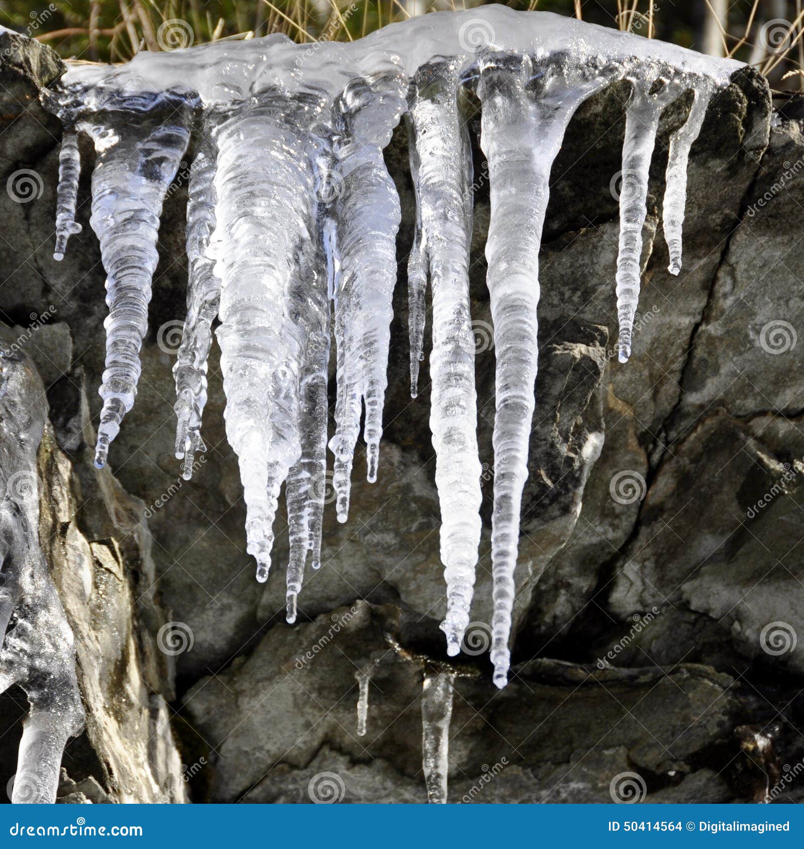 Icicles stock photo. Image of winter, white, berg, blue - 50414564