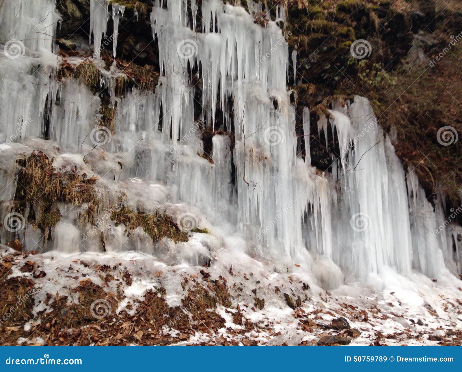 Icicles stock image. Image of long, road, next, icicles - 50759789