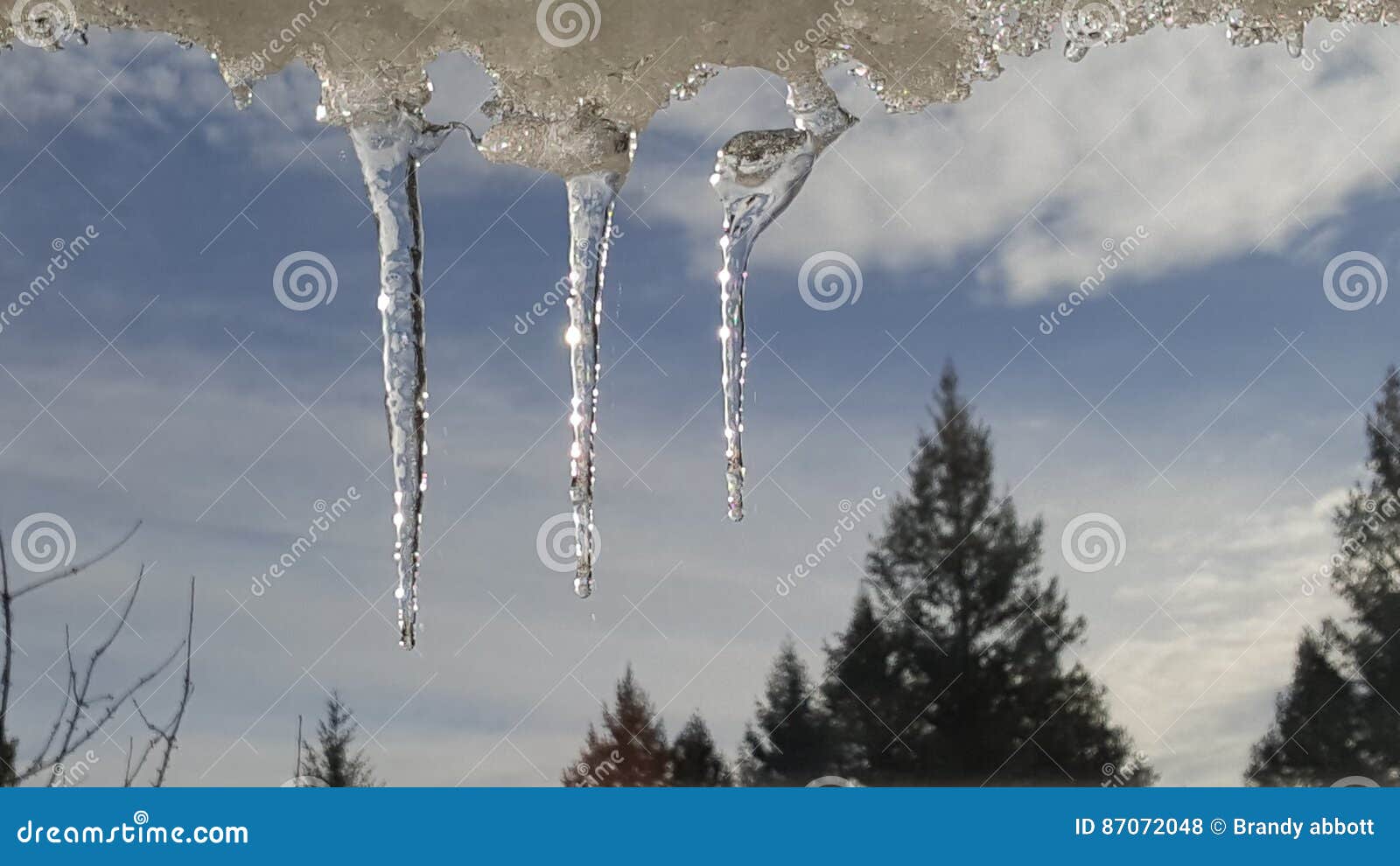 Icicles stock photo. Image of beautiful, icicles, winter - 87072048