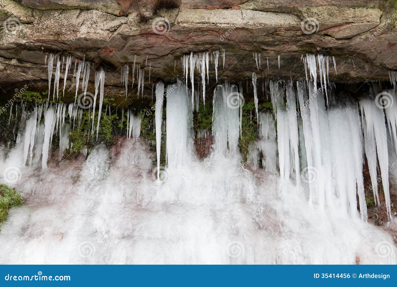 Icicles stock photo. Image of natural, icicles, landscape - 35414456