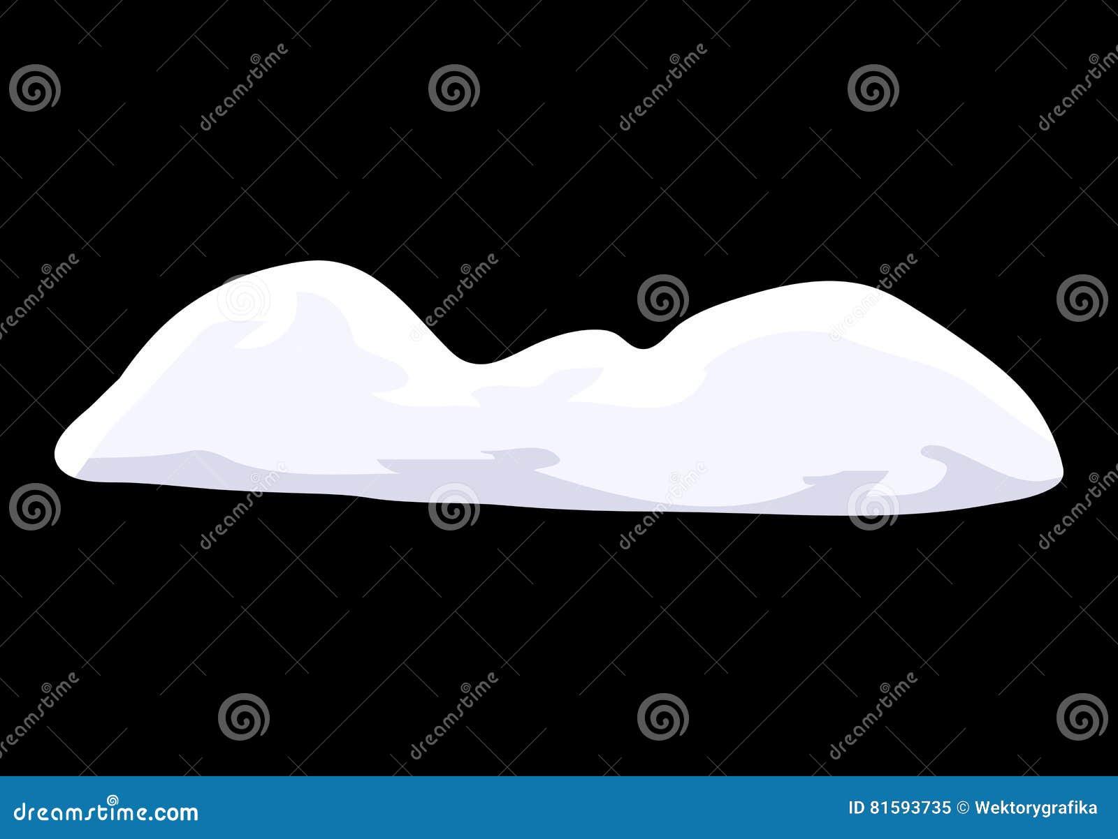 Icicles, Snow Cap, Drift Silhouette Vector Symbol Icon Design ...