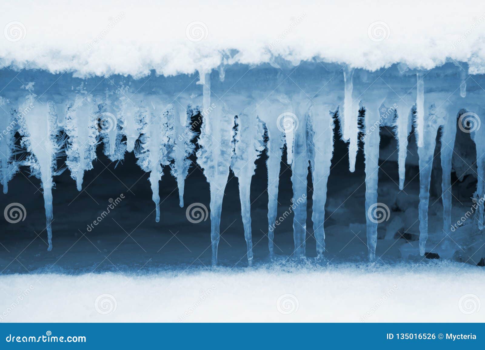 Icicles stock photo. Image of season, time, outdoor - 135016526