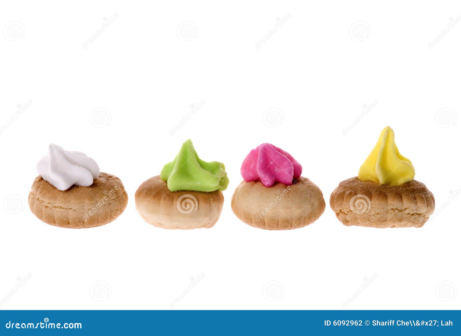 Icing Biscuits Isolated stock photo. Image of tradition - 6092962