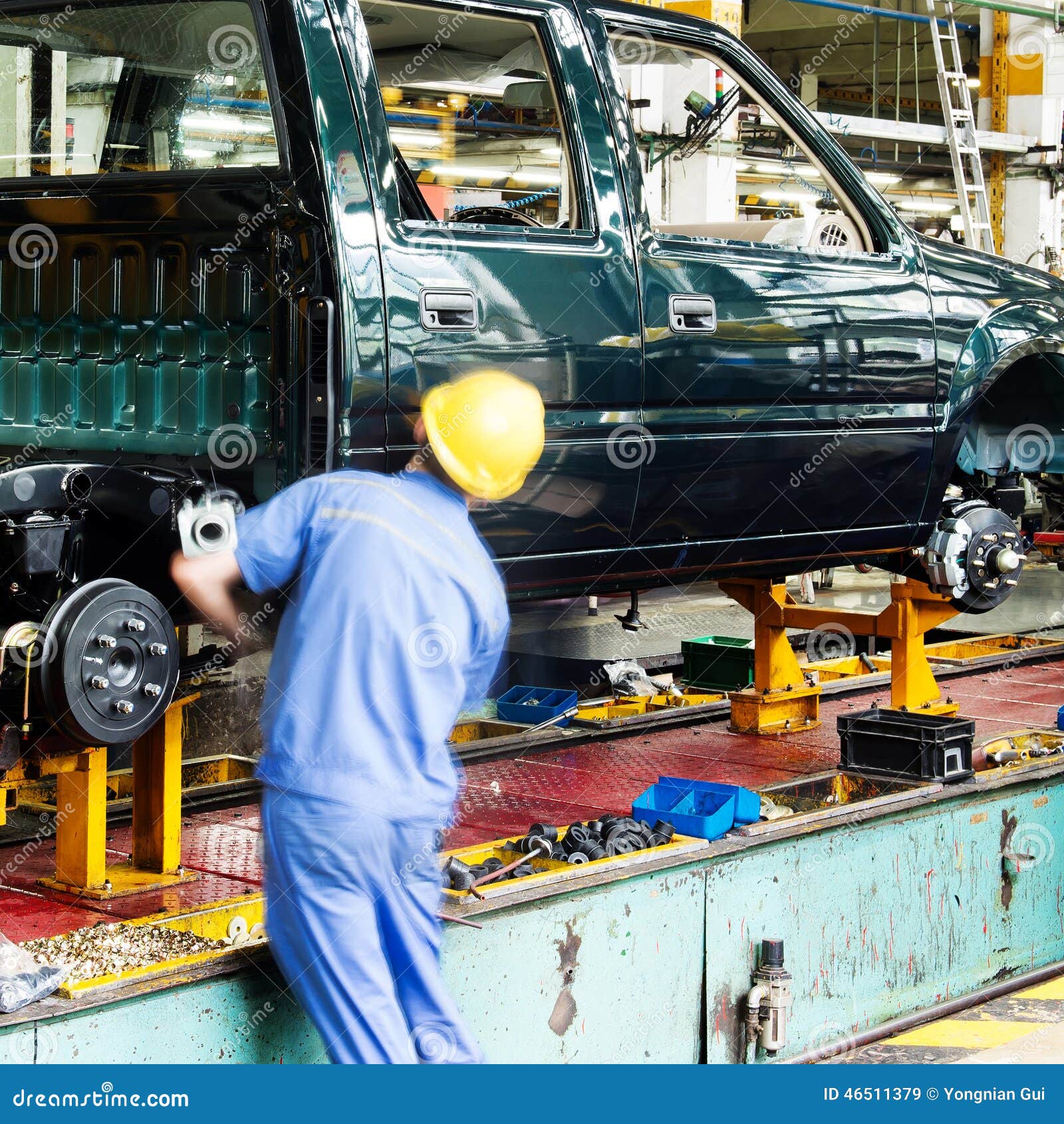 Ickup Truck Production Line Editorial Stock Image - Image of production ...