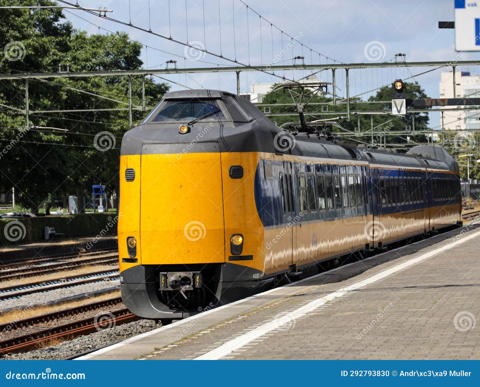 ICM Koploper Intercity Train Operated by NS Stock Photo - Image of ...