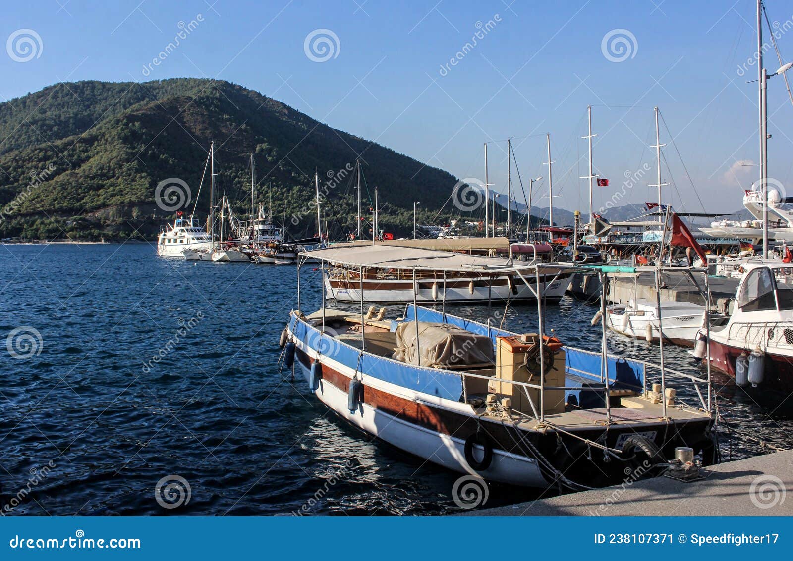 Icmeler in Turkey editorial photo. Image of ships, view - 238107371