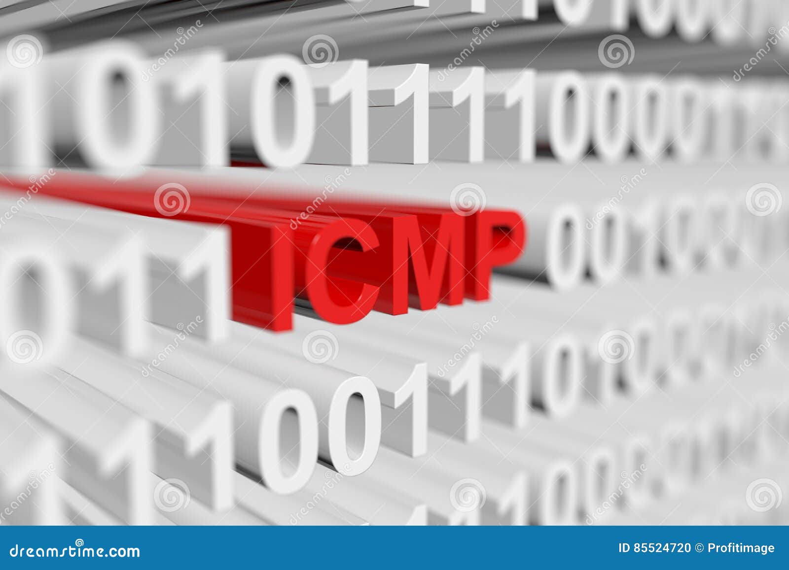 Icmp stock illustration. Illustration of blurred, message - 85524720