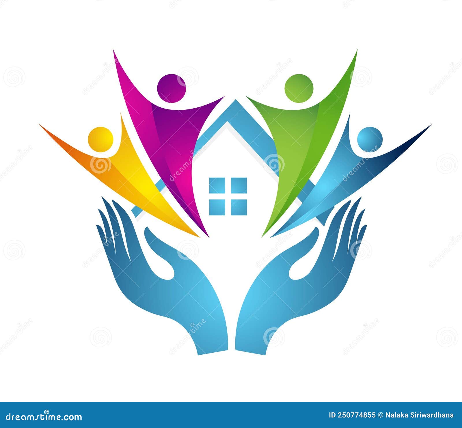 Home care logo symbol. stock vector. Illustration of symbol - 250774855