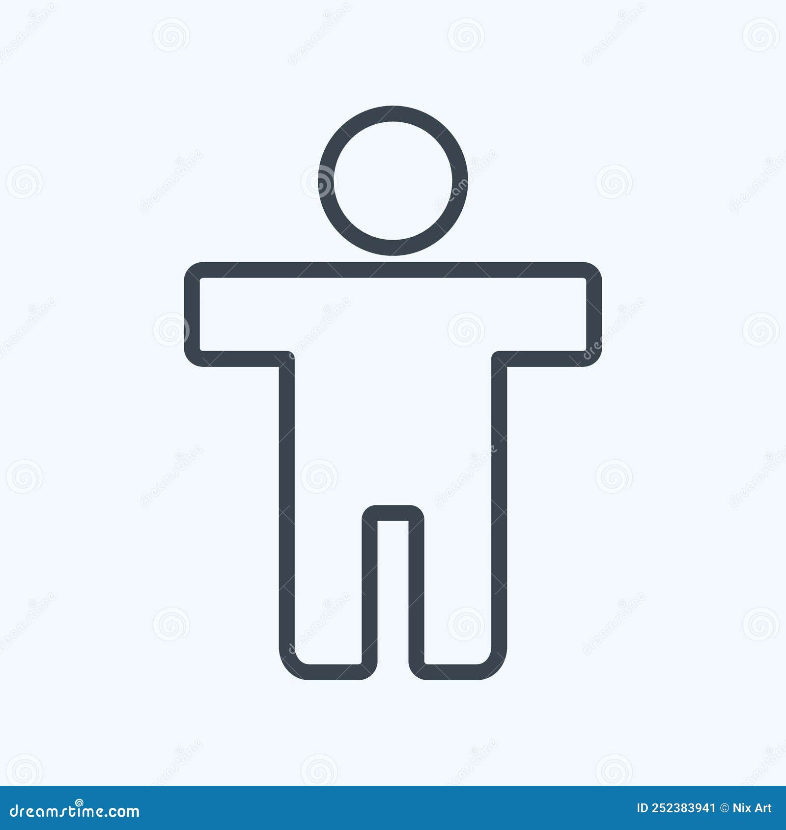 Icon Accessibility. Suitable for Infographics Symbol. Line Style ...