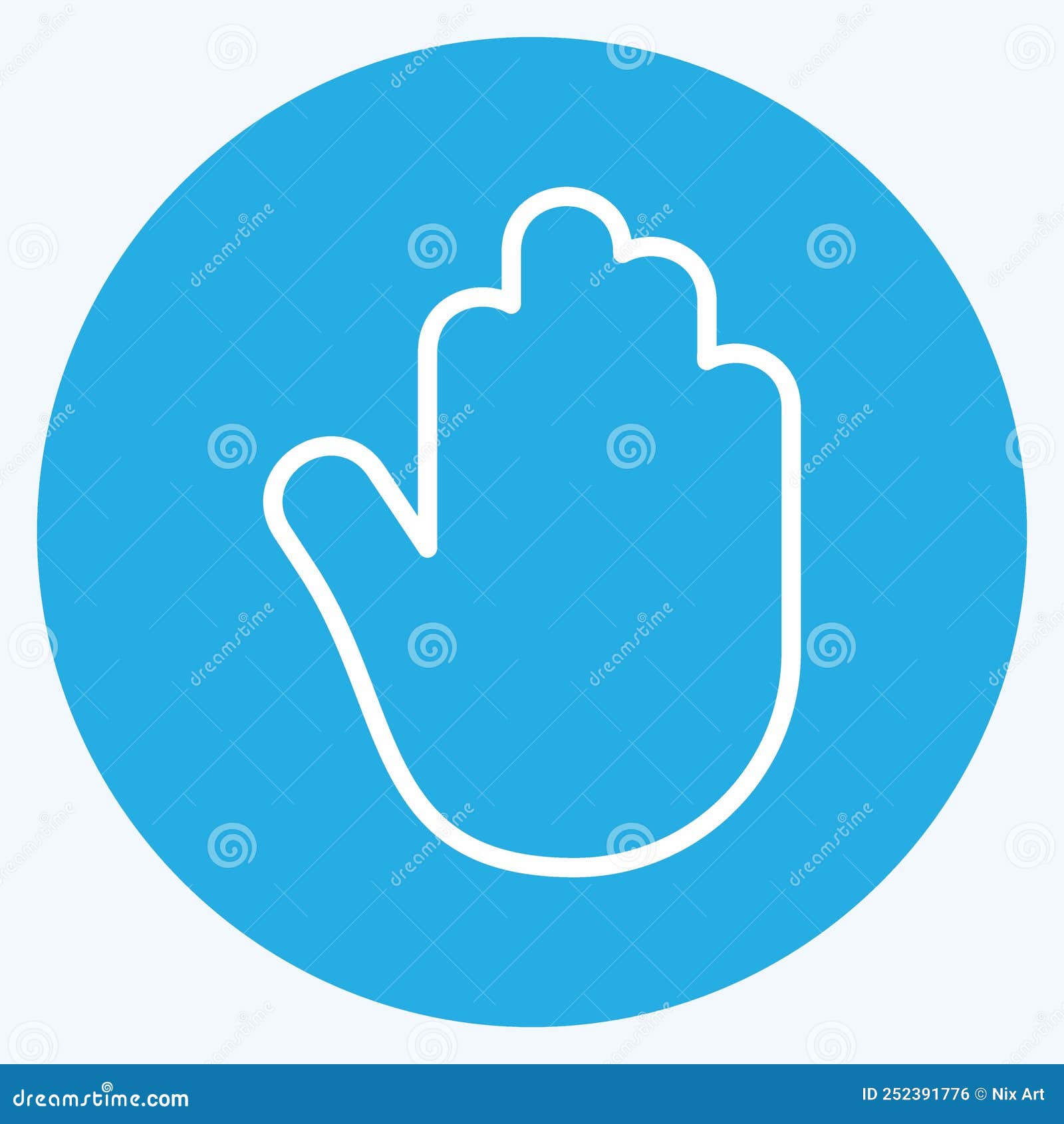 Icon Accessibility. Suitable for Mobile Apps Symbol. Blue Eyes Style ...