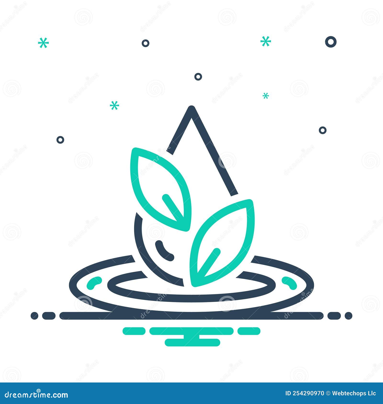 Mix Icon for Accuracy, Purity and Filtration Stock Vector ...