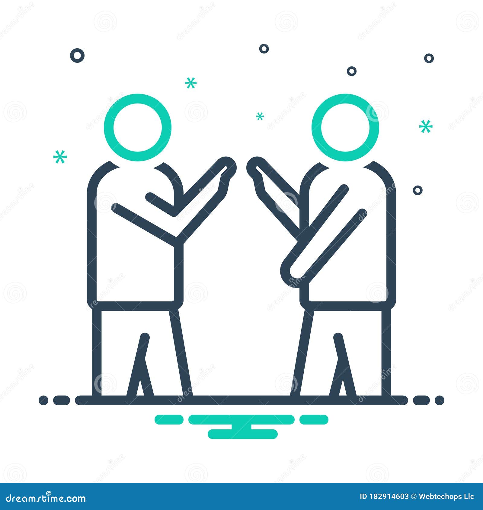 Mix Icon for Accuse, Cast a Blame upon and Decry Stock Vector ...