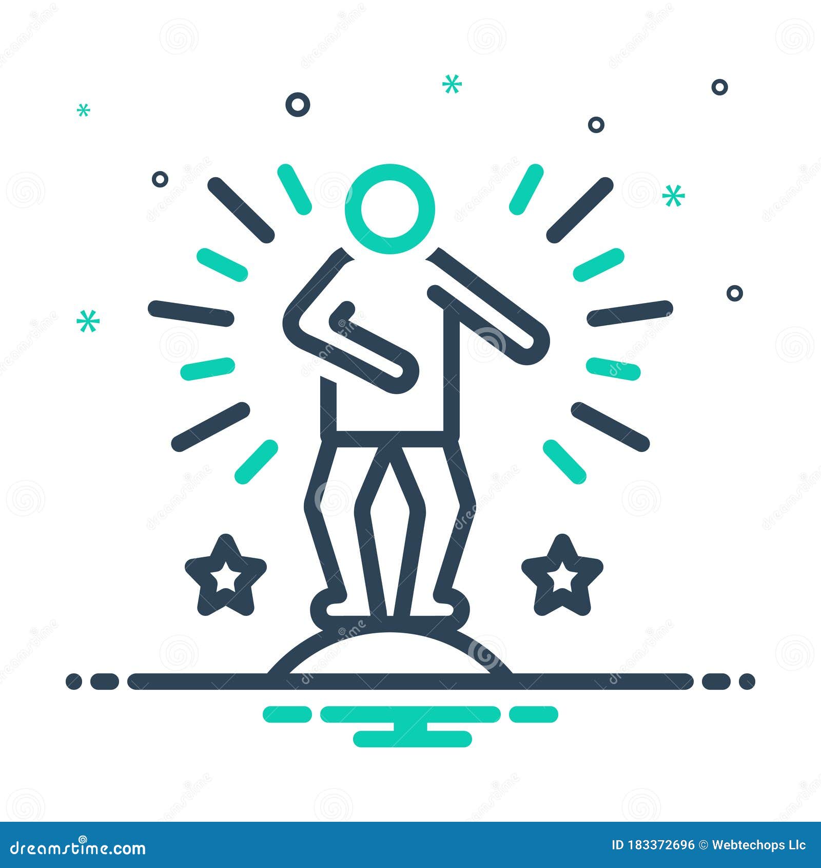 Mix Icon for Act, Actors and Artists Stock Vector - Illustration of ...