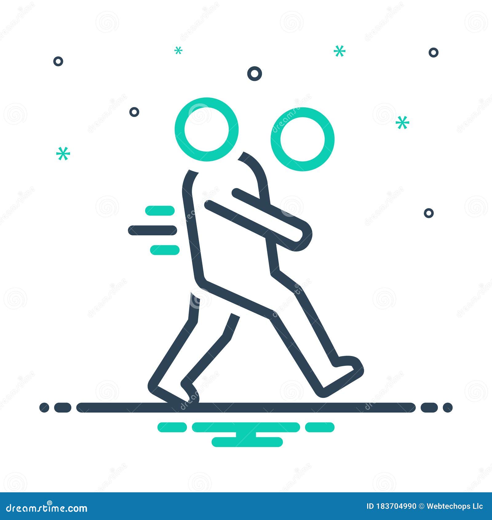 Mix Icon for Activity, Movement and Play Stock Vector - Illustration of ...