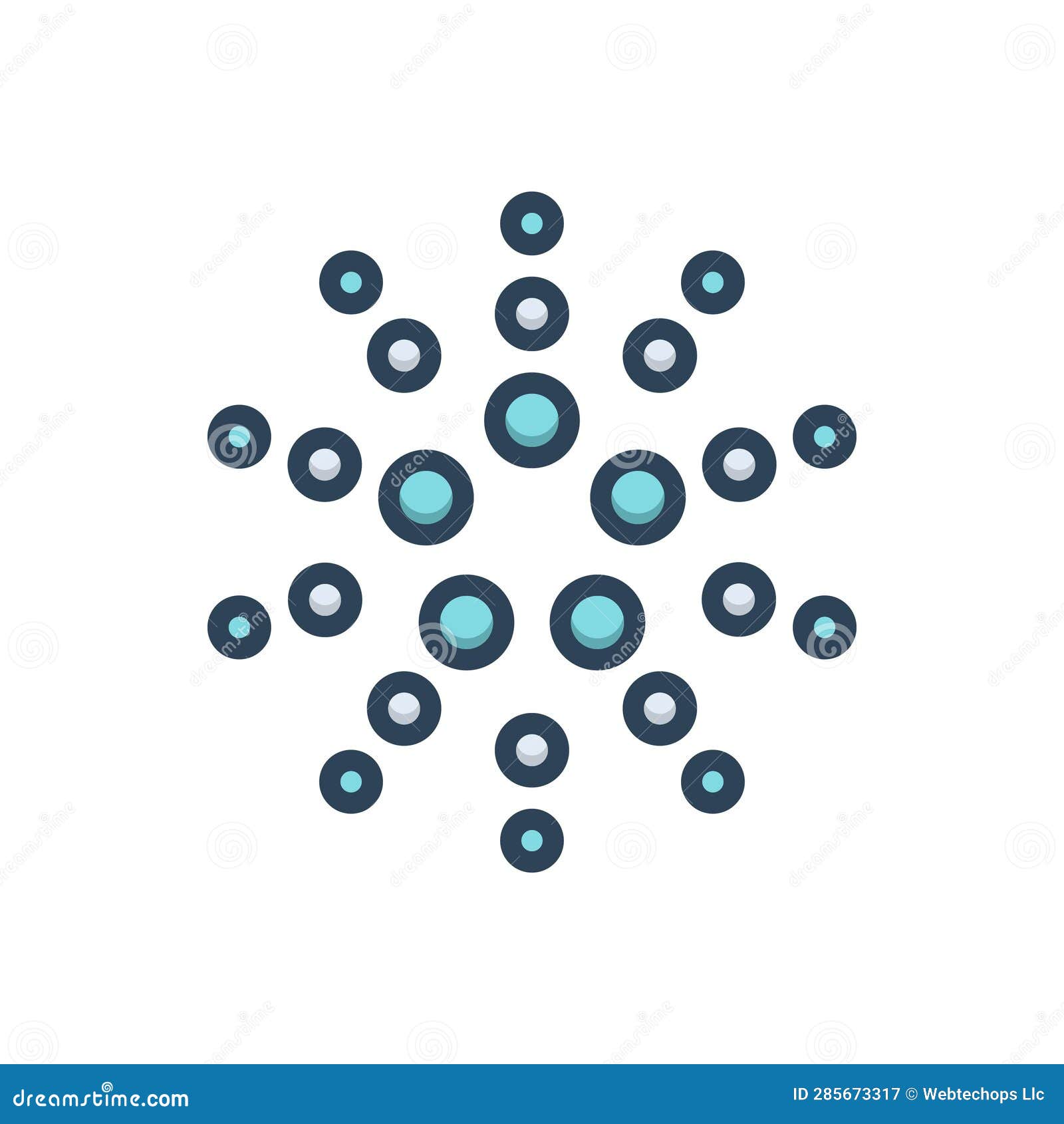 Color Illustration Icon for Ada, Molecular and Chemical Stock Vector ...