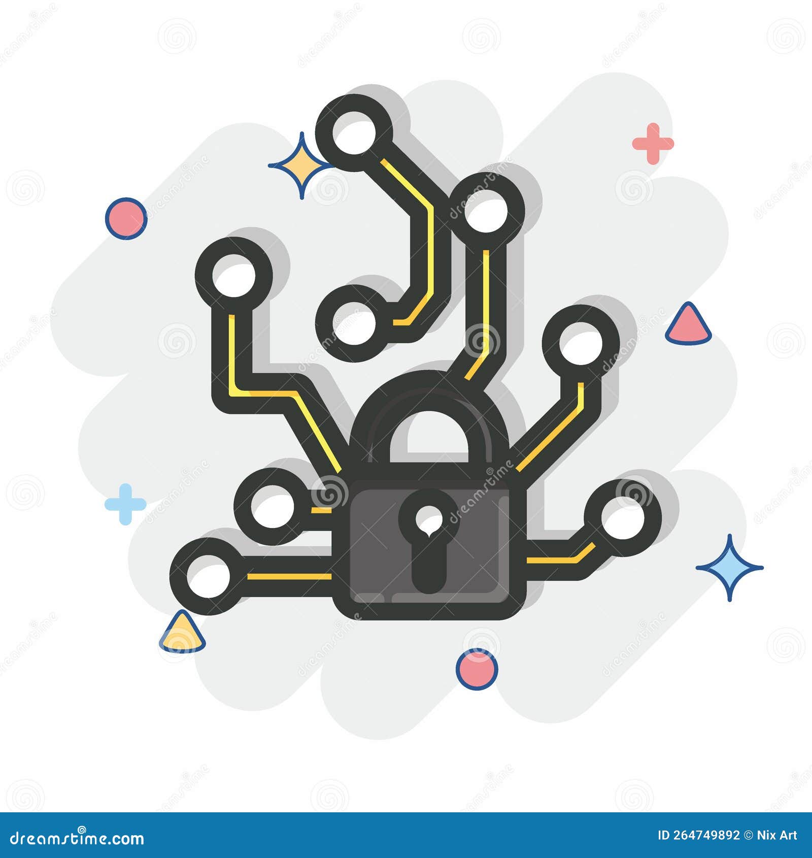 Icon Adversarial Attacks. Related To Machine Learning Symbol. Comic ...
