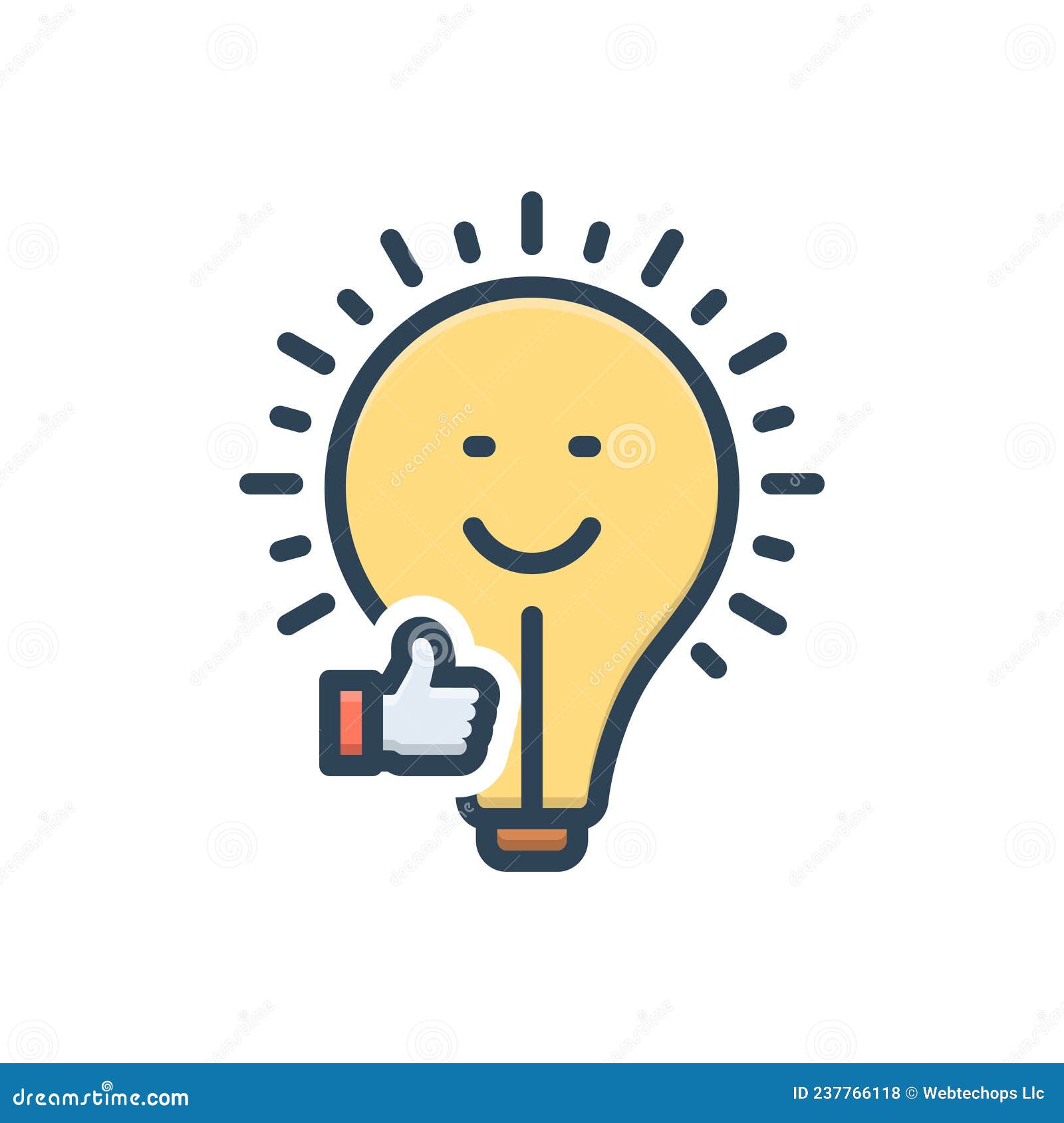 Color Illustration Icon for Affect, Inspire and Stimulate Stock ...