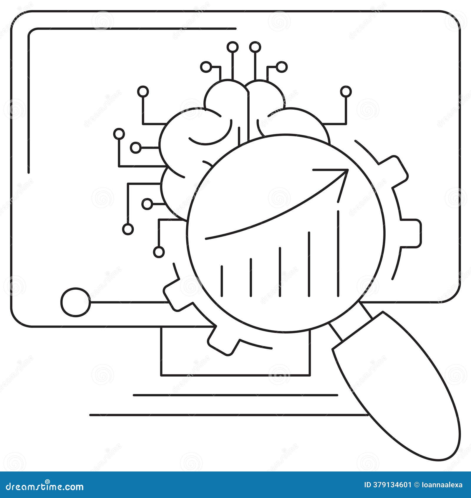 3d Man Performance Evaluation Form Stock Illustration | CartoonDealer ...