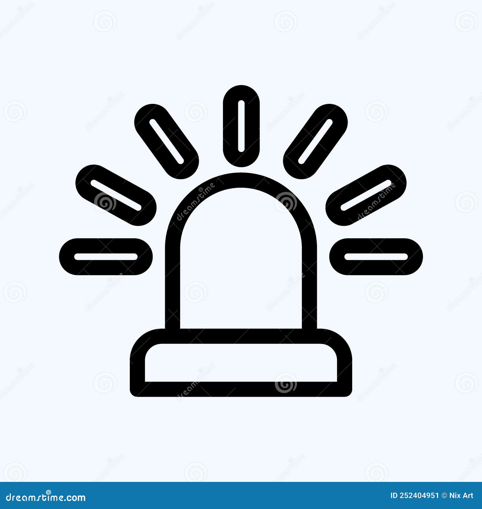 Icon Alert. Suitable for Security Symbol. Line Style. Simple Design ...