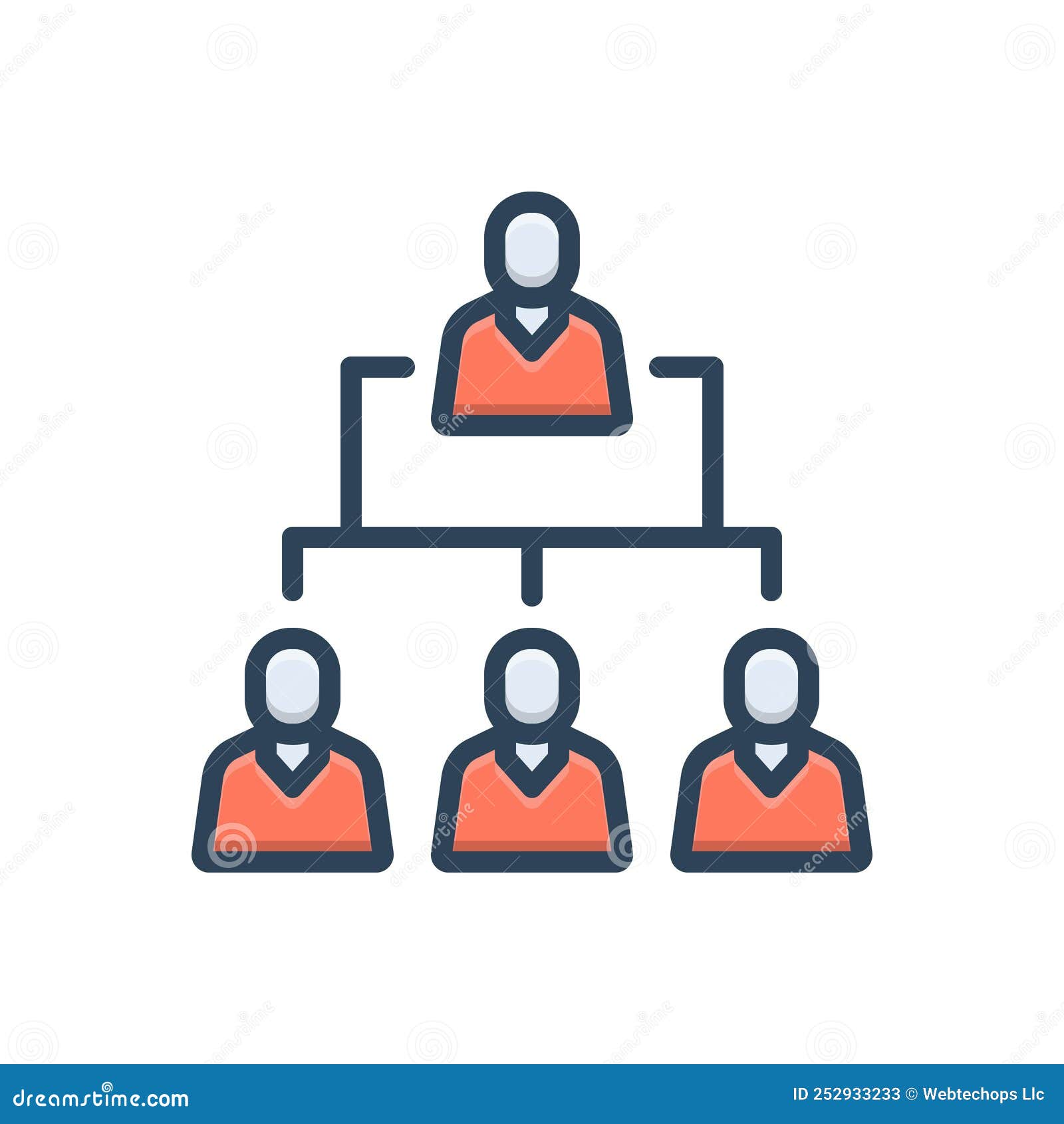 Color Illustration Icon for Allocated, Allot and Apportion Stock Vector ...