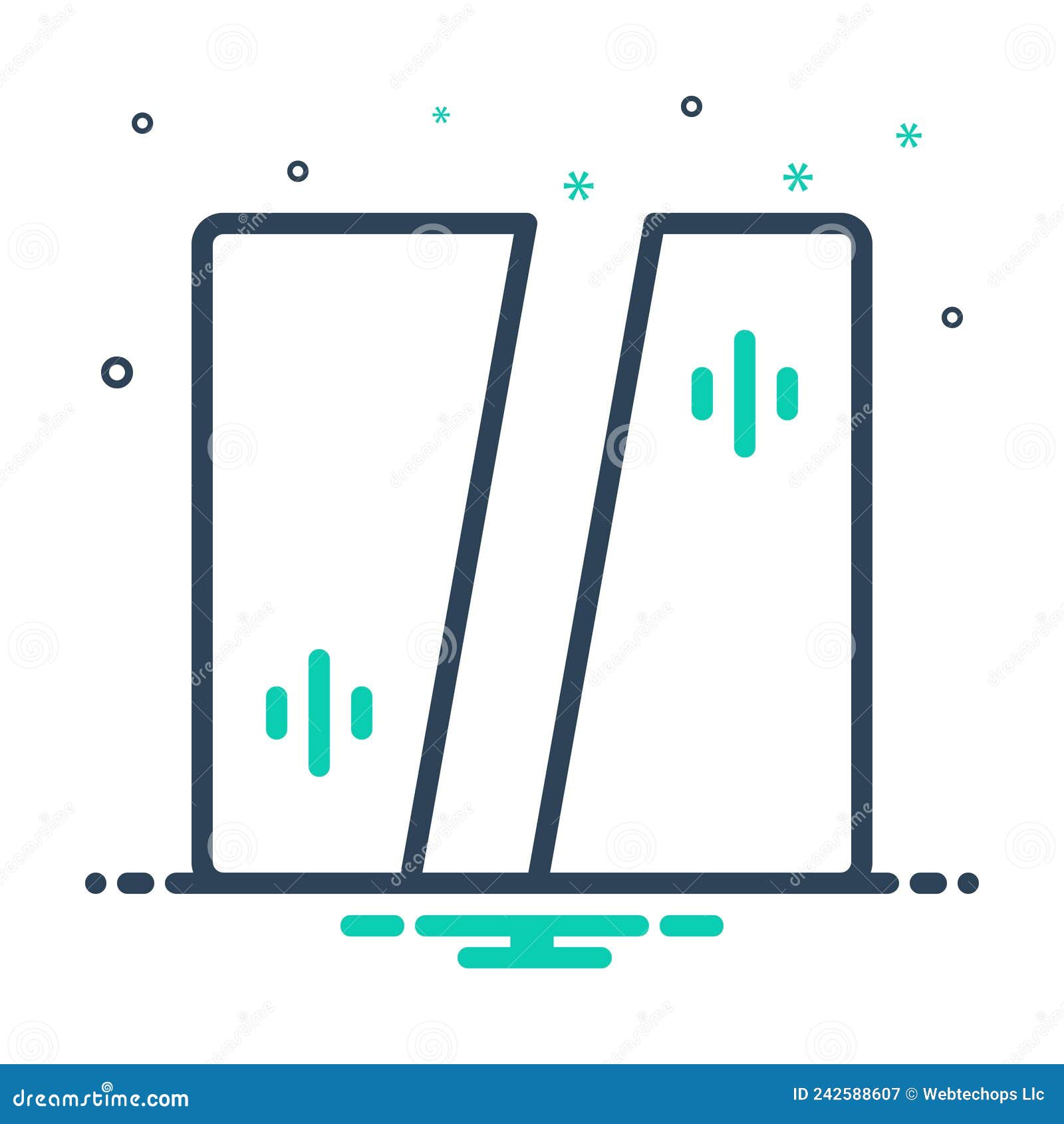 Mix Icon for Altered, Revised and Modified Stock Vector - Illustration ...