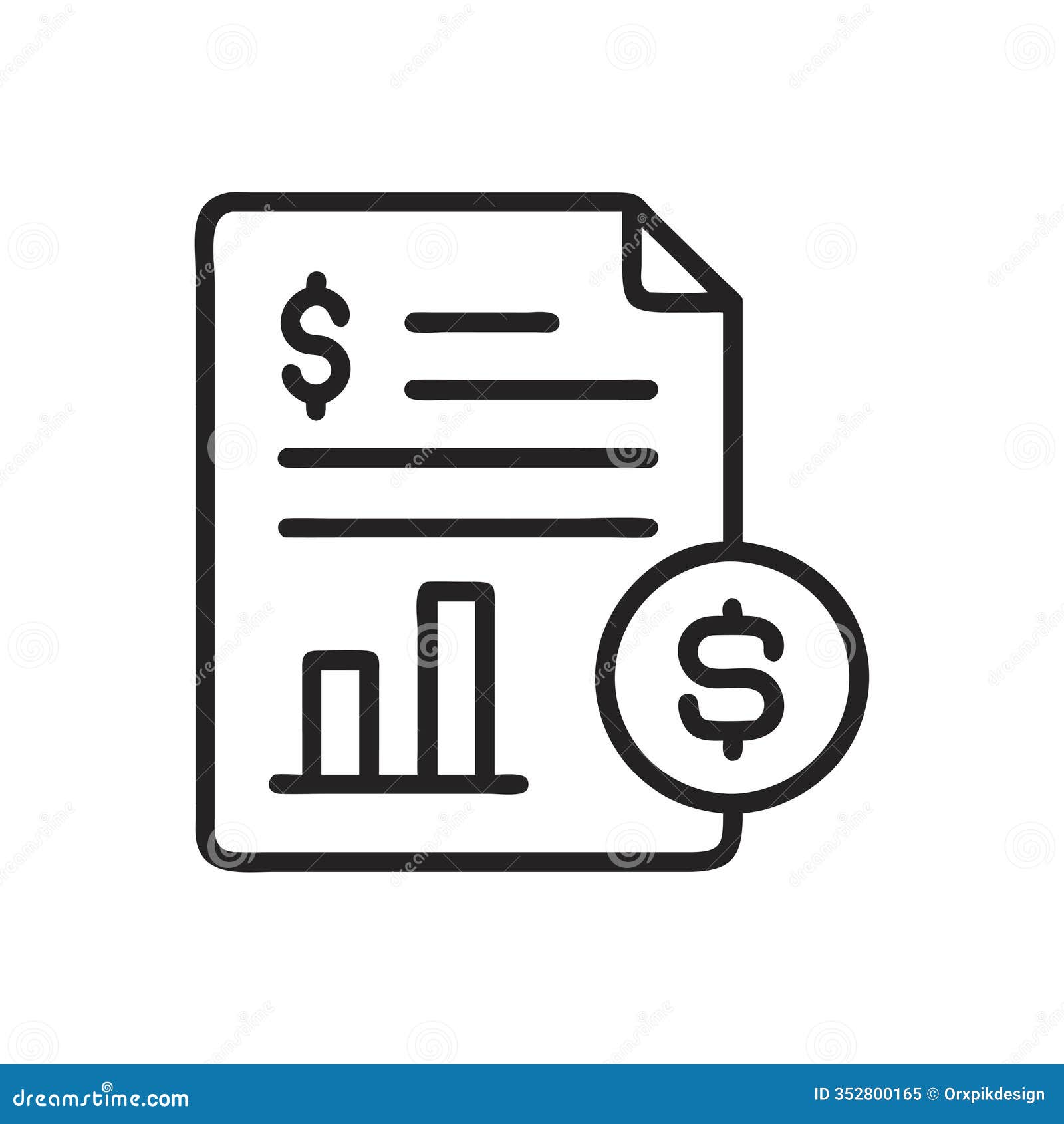 Income Statement Icon. Trendy Flat Vector Income Statement Icon ...