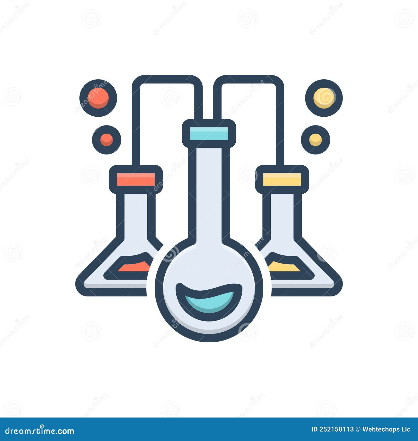 Color Illustration Icon for Apparatus, Equipment and Lab Stock Vector ...