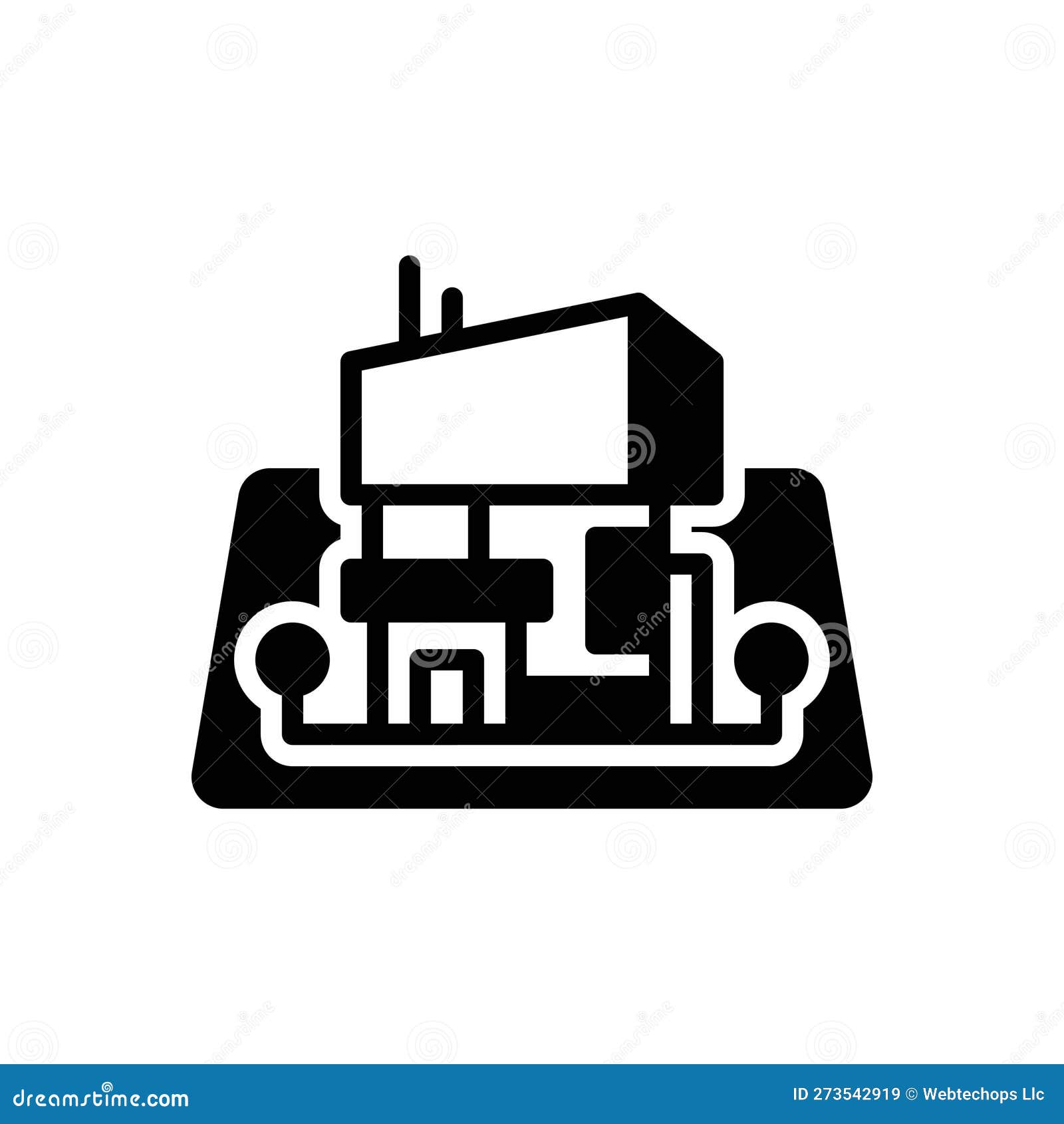 Black Solid Icon for Architectural, Architectonic and Construction ...