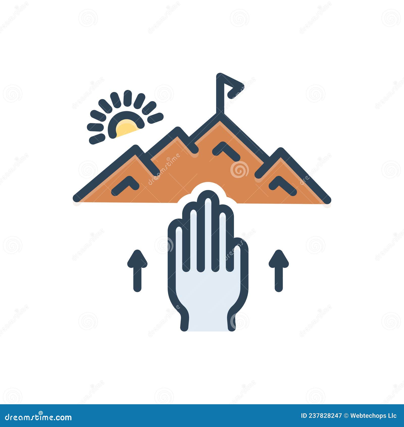 Effort Attempt Work Project Task Difficult Speedometer Stock Image ...