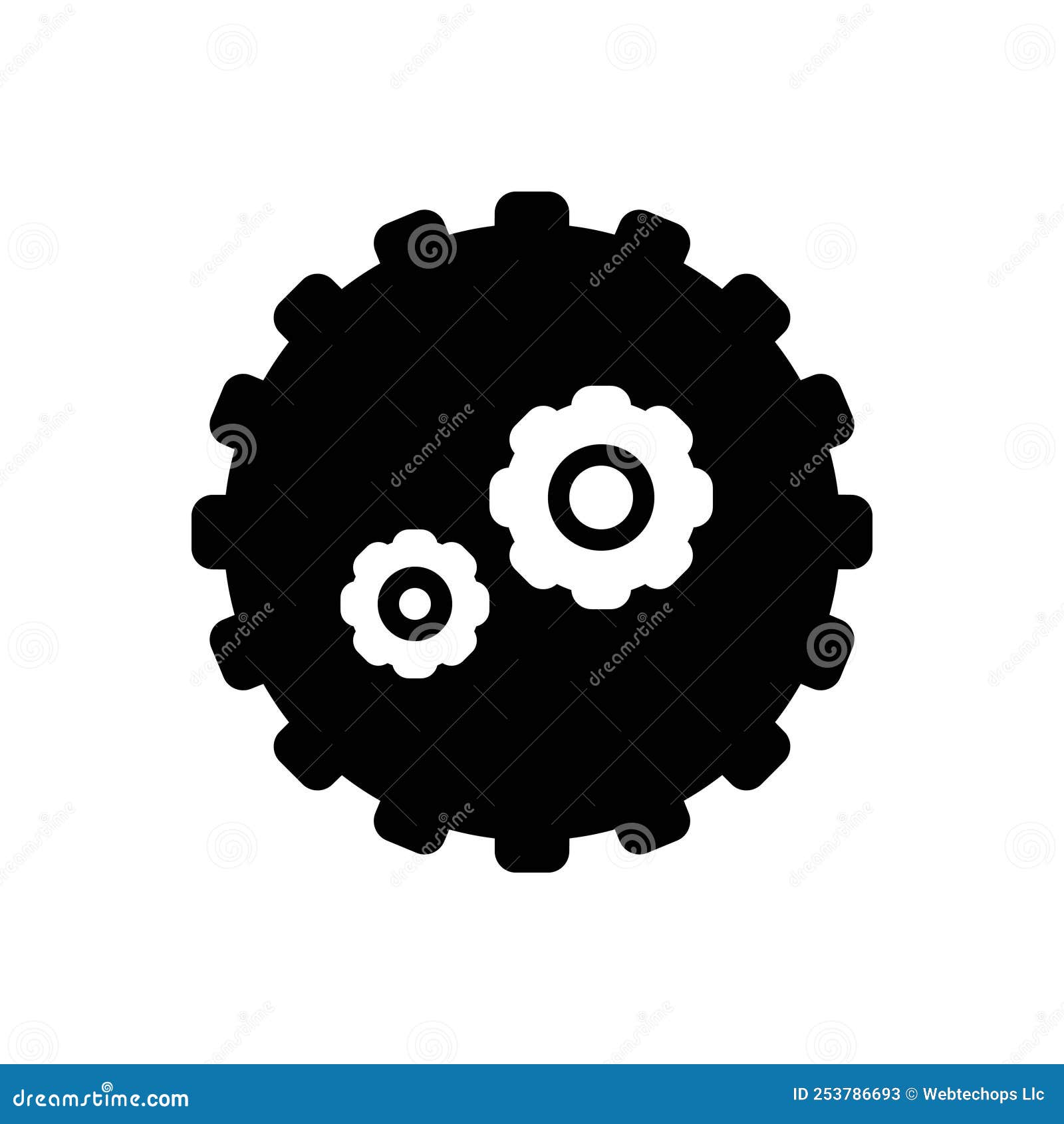 Black Solid Icon for Automated, Automatic and Electrical Stock ...