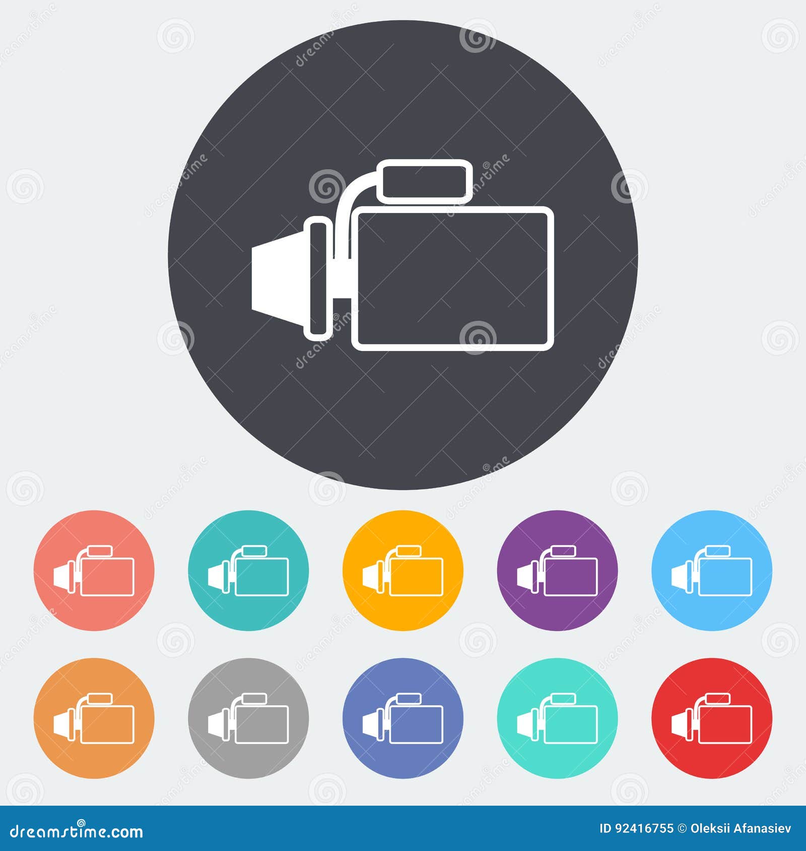 Icon automotive starter. stock vector. Illustration of auto - 92416755