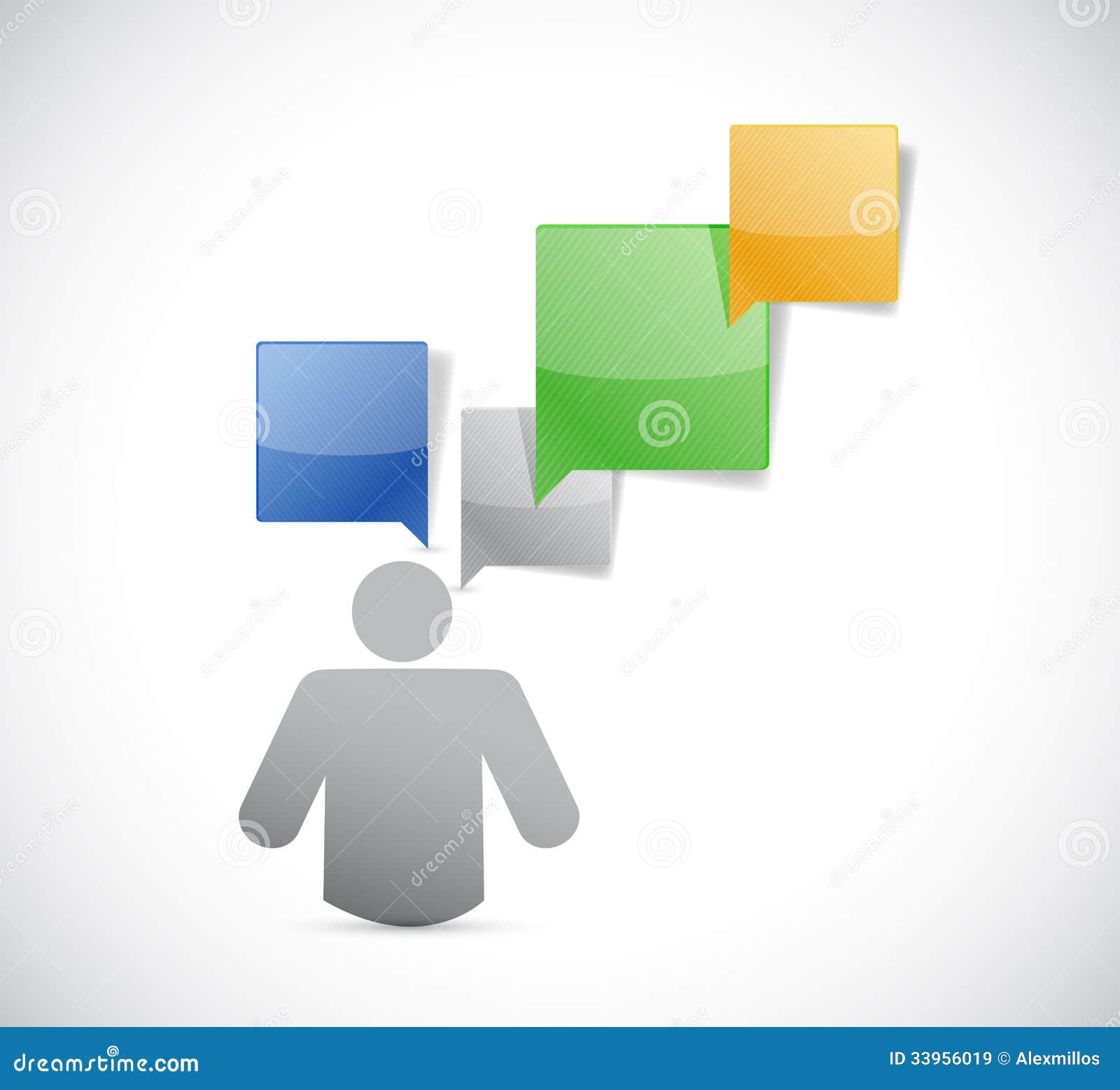 Icon Avatar Communication Illustration Design Stock Illustration ...