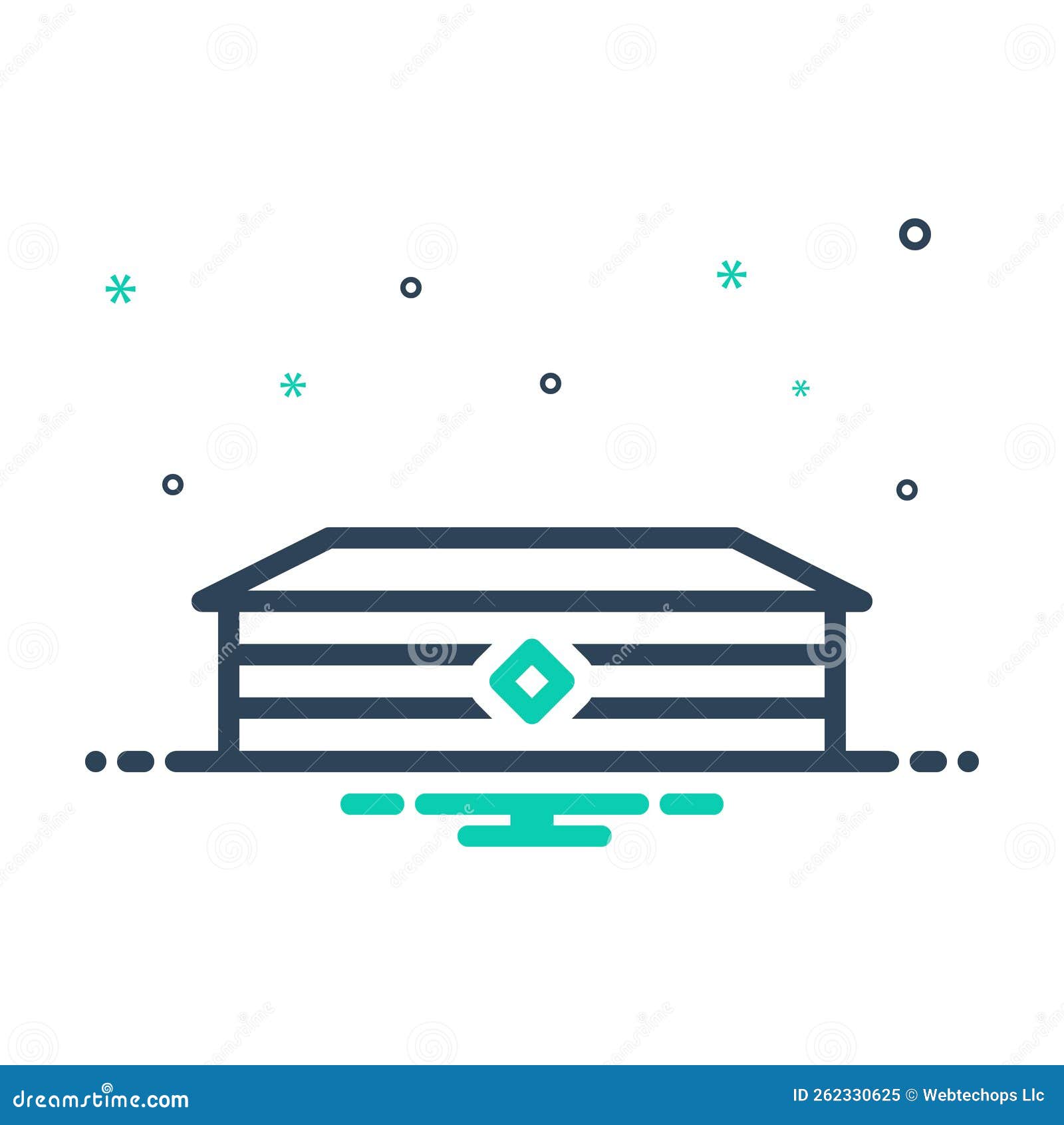 Mix Icon for Base, Foundation and Bottom Stock Vector - Illustration of ...