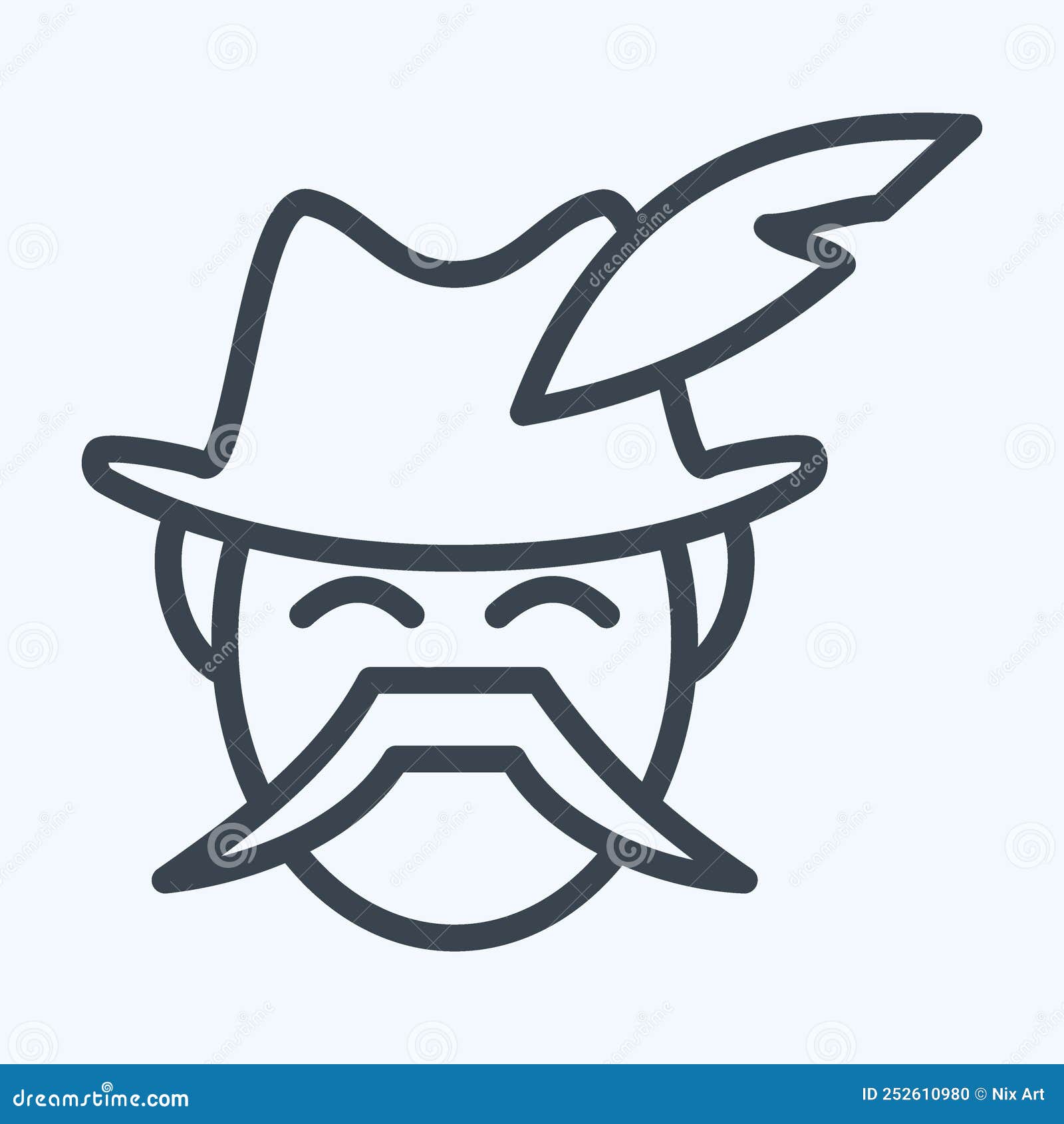 Icon Bavarian. Suitable for Education Symbol. Line Style. Simple Design ...