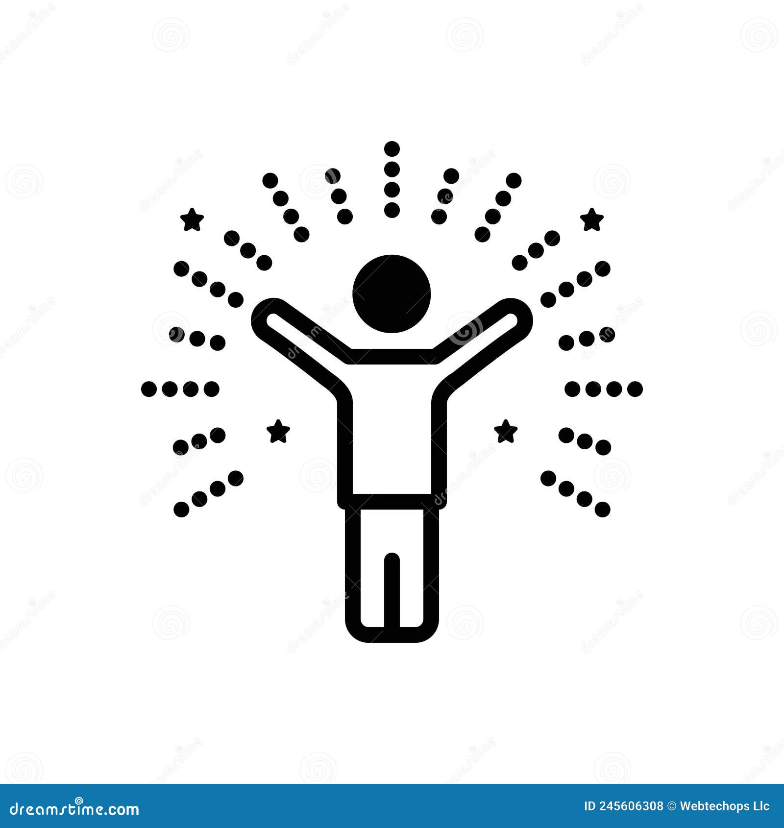 Black Solid Icon for Beings, Human and Living Stock Vector ...