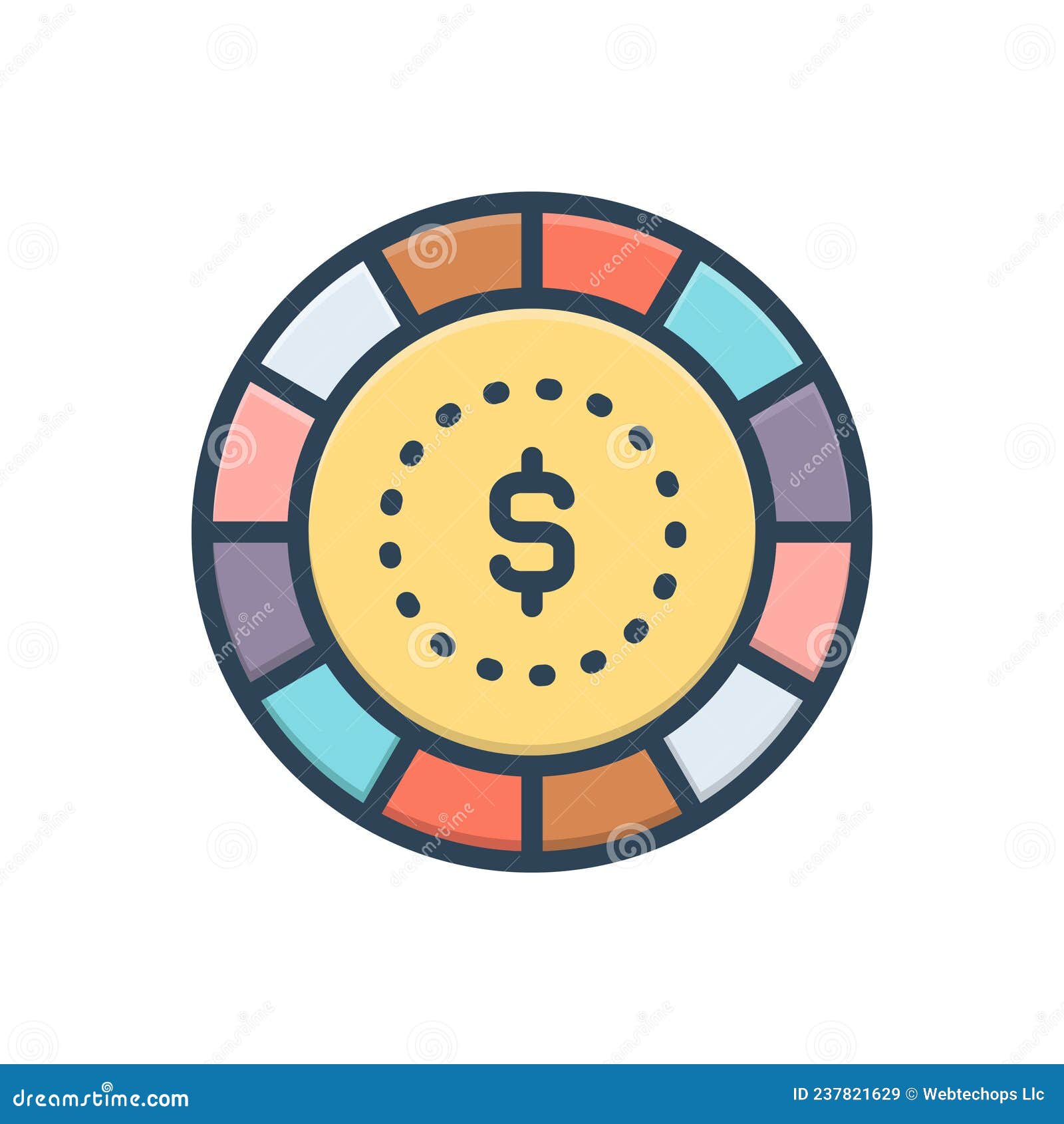 Color Illustration Icon for Bet, Condition and Betting Stock ...