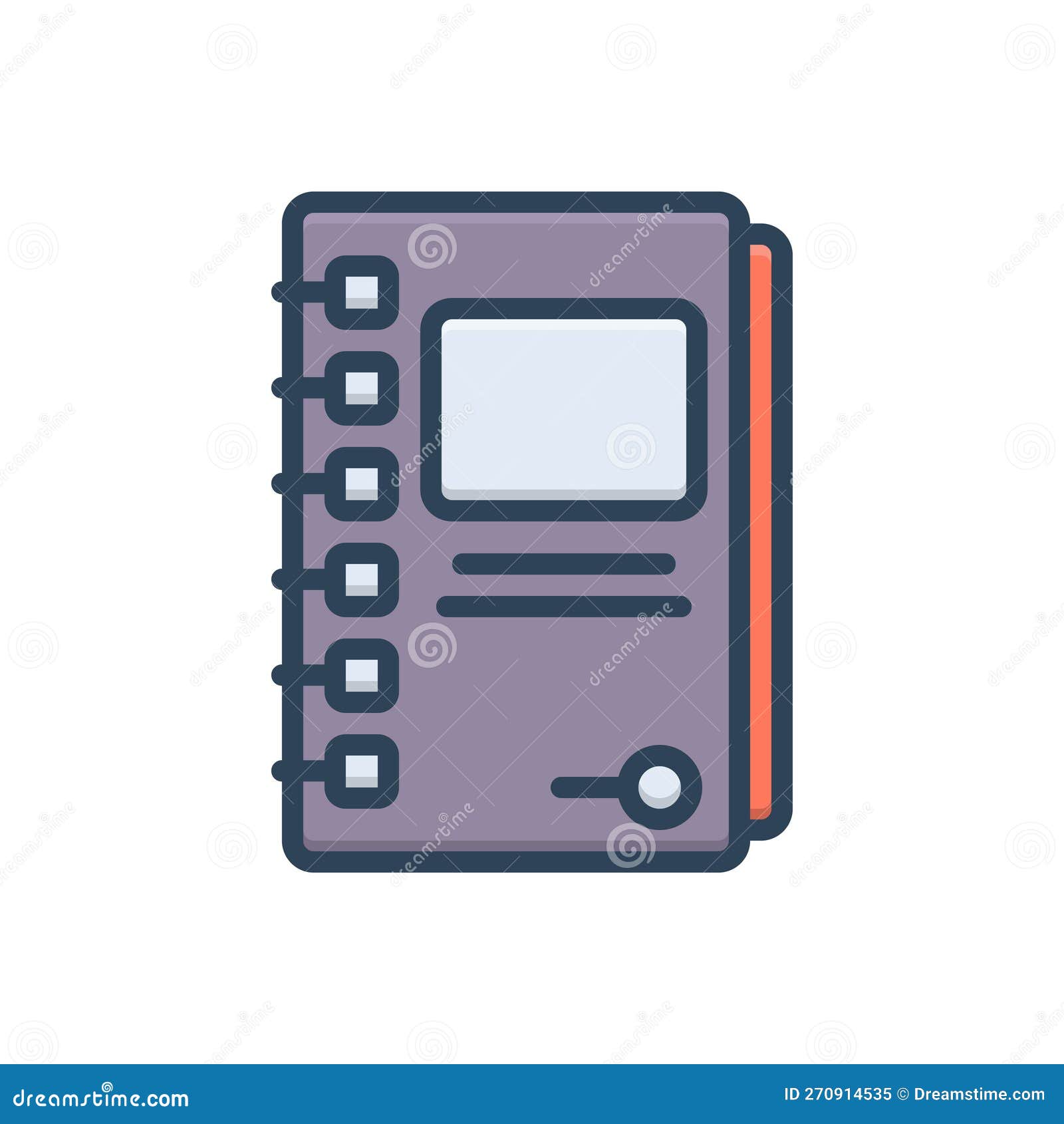 Bind Binding Machine Cartoon Vector Illustration | CartoonDealer.com ...