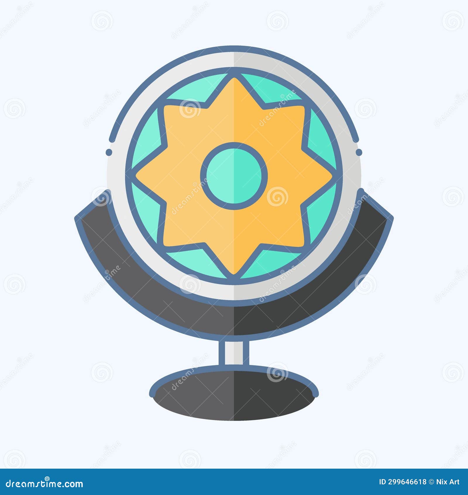 Icon Bionic Eye. Related To Future Technology Symbol. Doodle Style ...