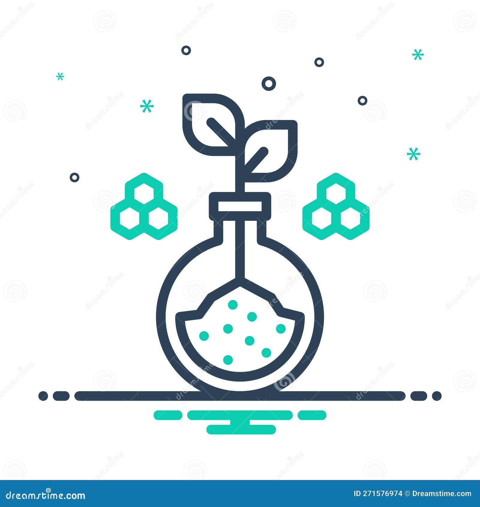 Bioscience Icon Set. Monochrome Sign Collection With Science ...