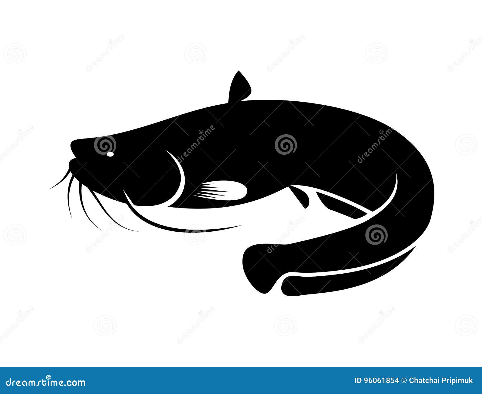 Icon Black Catfish Vector Stock Illustrations – 455 Icon Black Catfish ...