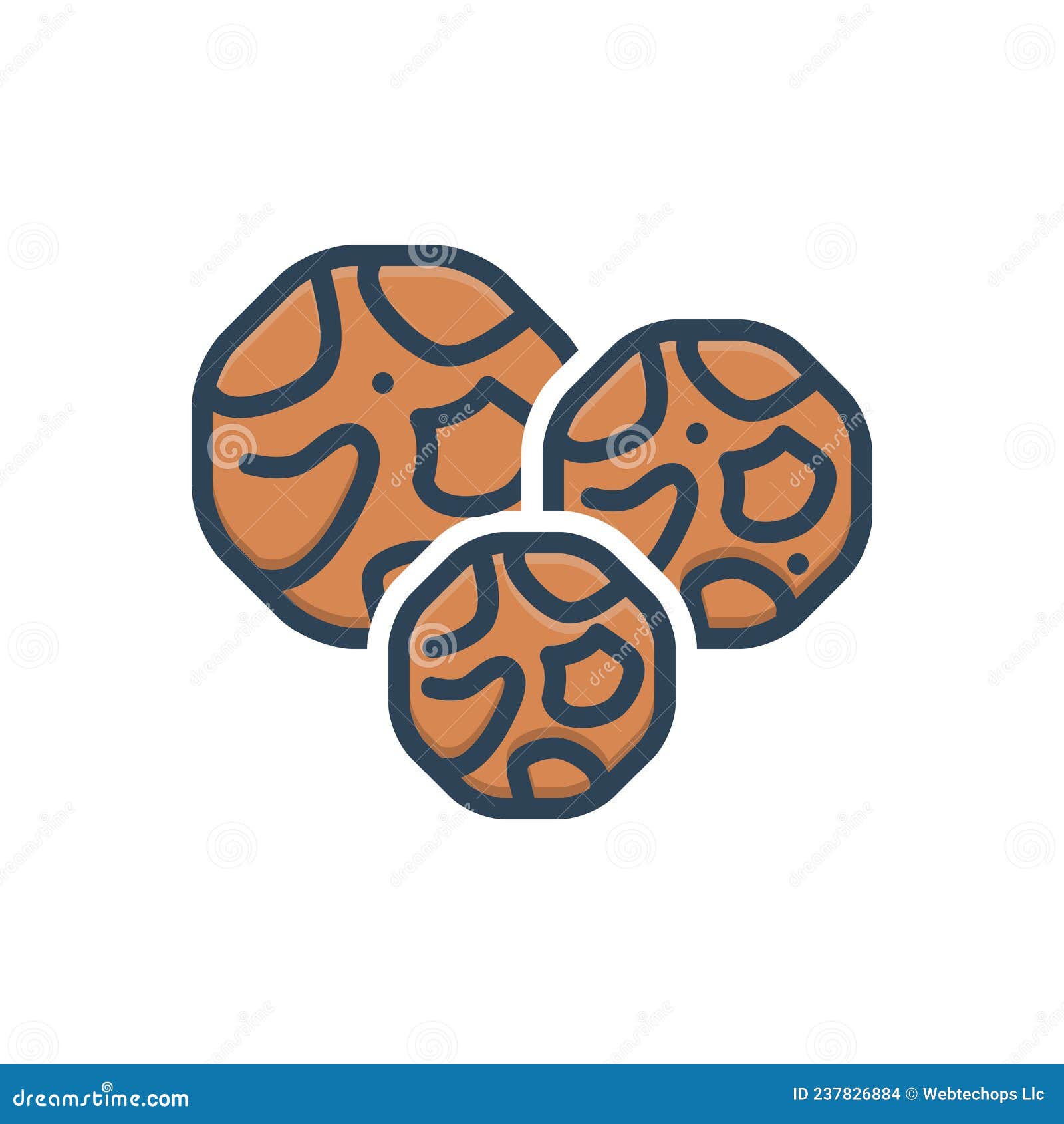 Color Illustration Icon for Black Pepper, Spice and Flavor Stock ...