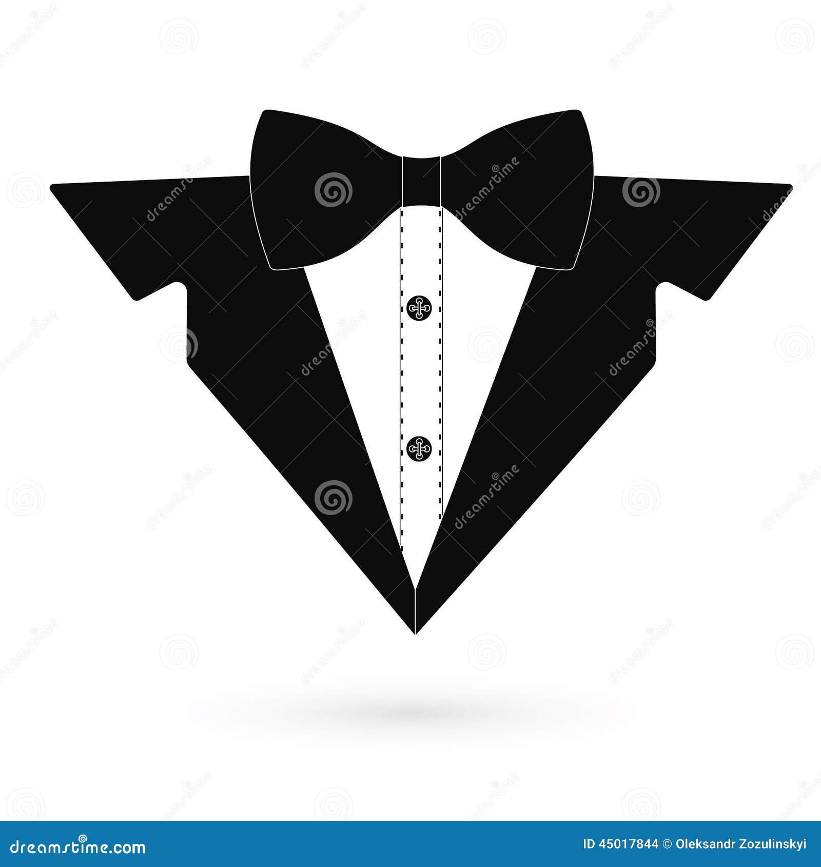 Set Of Black Tuxedo Business Card Templates With Men`s Suits And Place ...