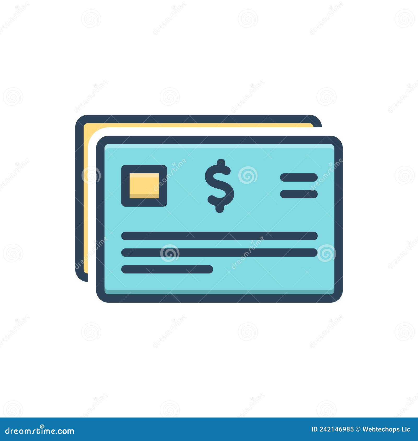 Color Illustration Icon for Bonds, Business and Financial Stock Vector ...